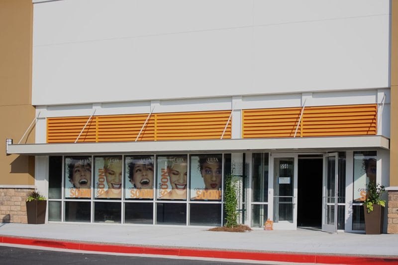 Ulta Beauty - Marietta, Georgia - Awnex - Architectural Branding Elements