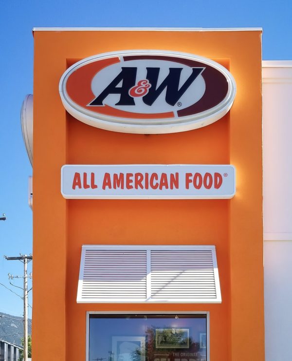 KFC/A&W - Salt Lake City, Utah - Awnex - Architectural Branding Elements
