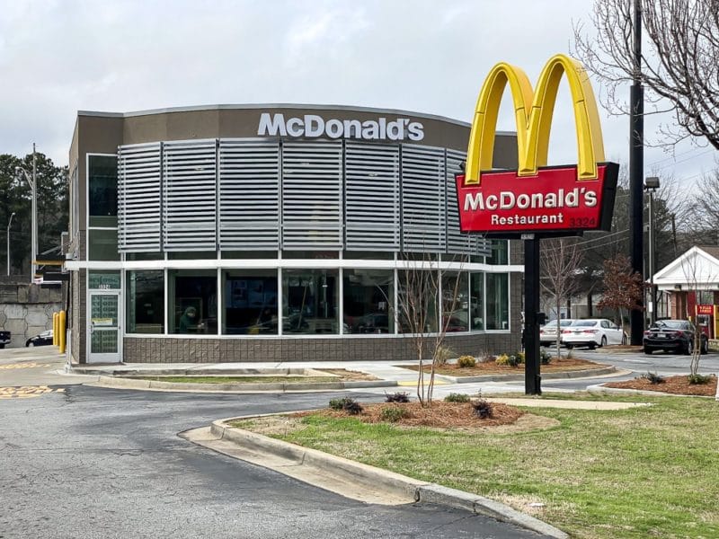 McDonald’s - Atlanta, Georgia - Awnex - Architectural Branding Elements